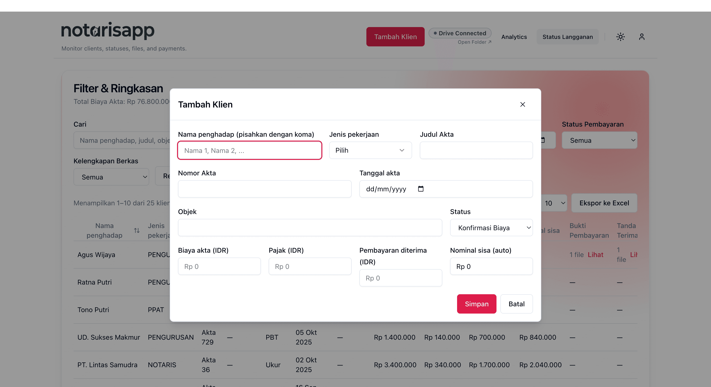 Notaris App - Aplikasi Notaris Terbaik di Indonesia